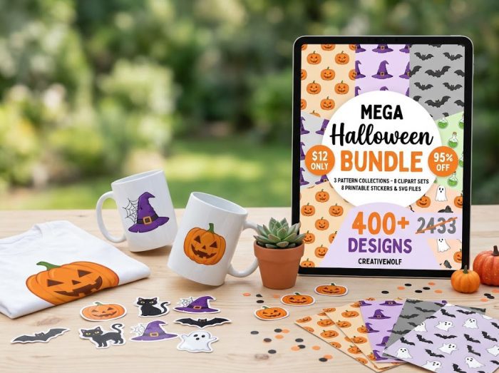 Mega Halloween SVG Bundle: #1 Best Spooky Set (PNG) – - bundleartsvg