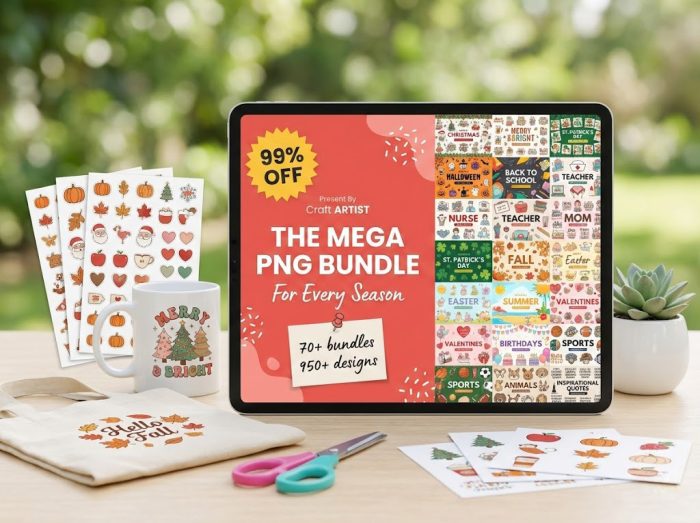 The Mega PNG Bundle: #1 Best 950+ Sublimation Designs – - bundleartsvg